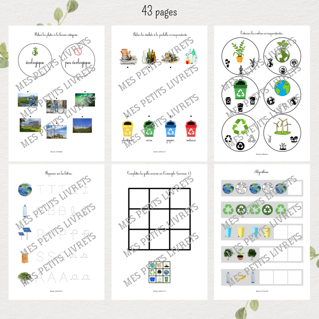 Format Choisir une option PDF Livret plastifié