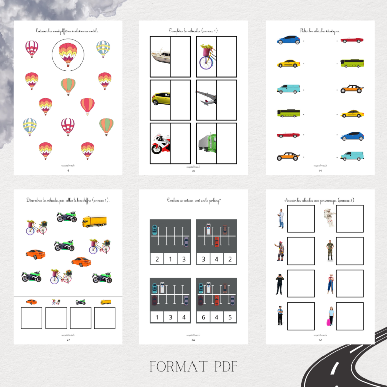 Mes petits livrets – Vente de livrets d’activités ludiques et colorés ...