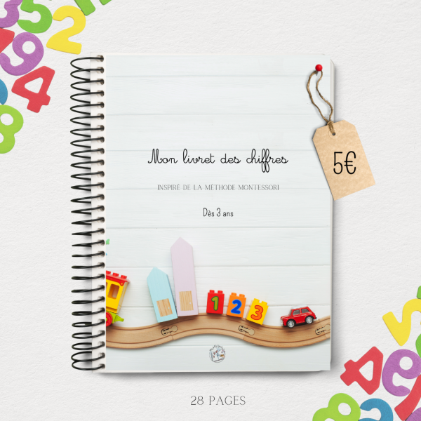 Mon livret d’activités: LES CHIFFRES – Mes petits livrets