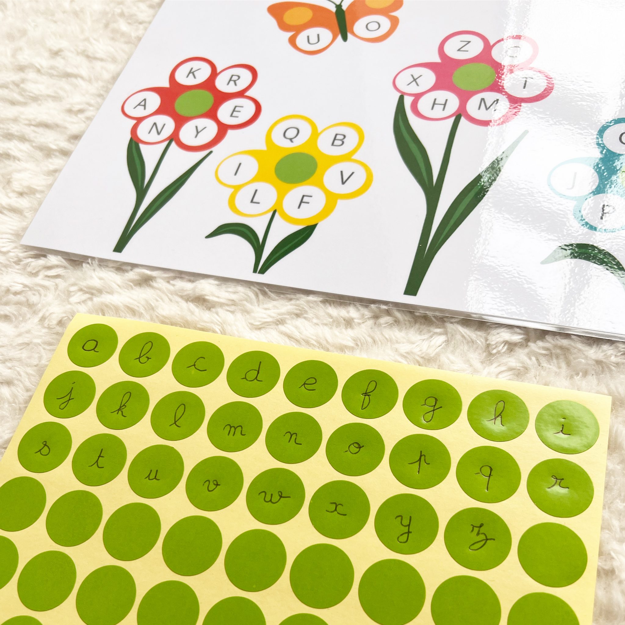 Les lettres du printemps – Mes petits livrets